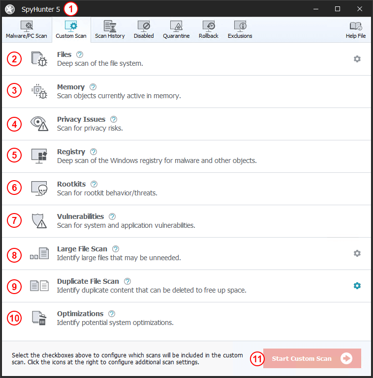 Custom Scan - Remove Spyware & Malware with SpyHunter - EnigmaSoft Ltd